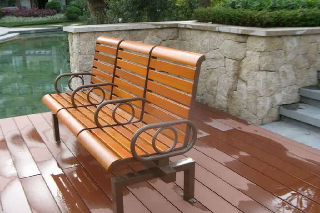 Composite Benches For Commercial Park And Outdoor Furniture Use - UNIFLOOR