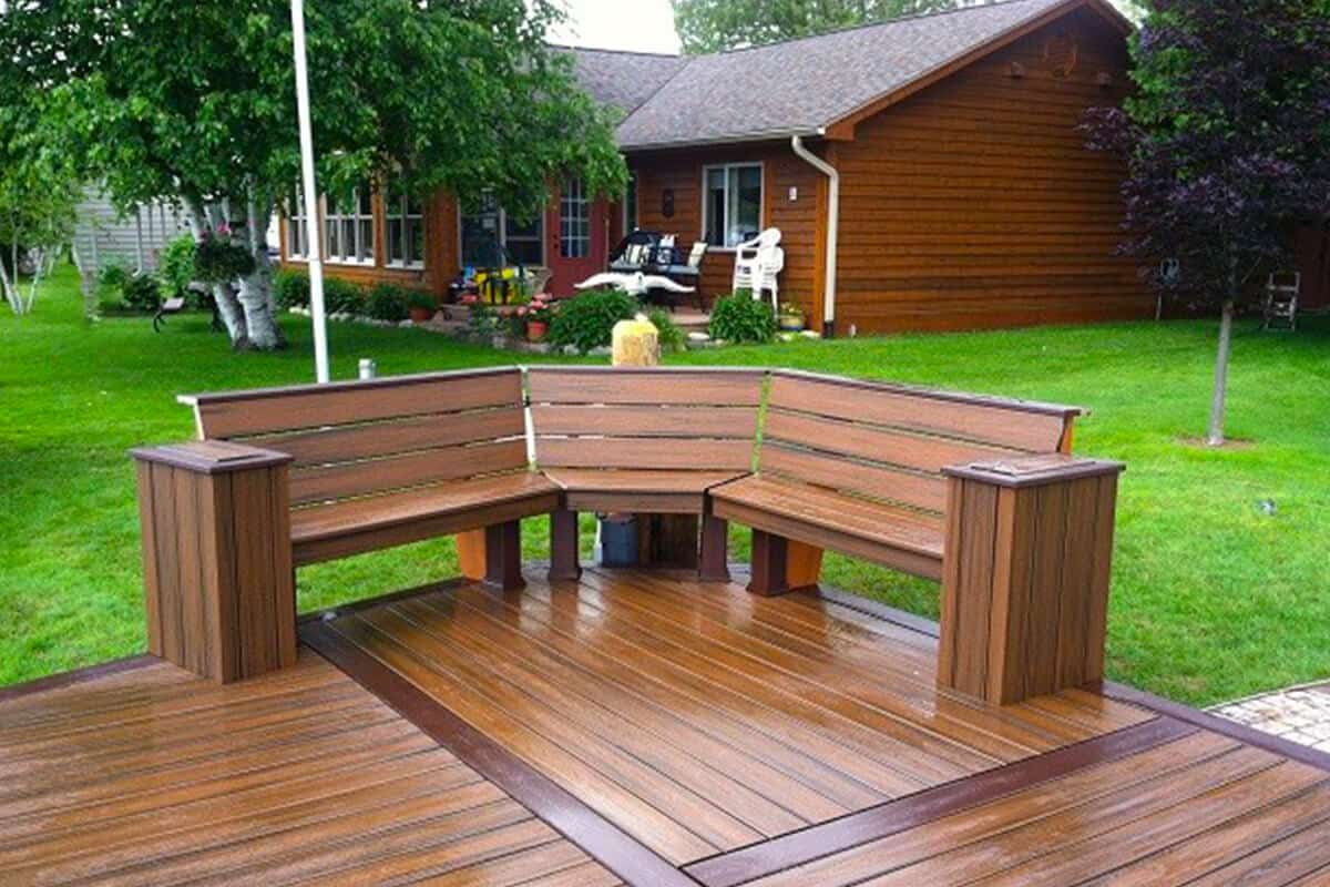 Composite Benches For Commercial Park And Outdoor Furniture Use - UNIFLOOR