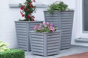 Composite Planter Boxes For Park & Outdoor Use - UNIFLOOR