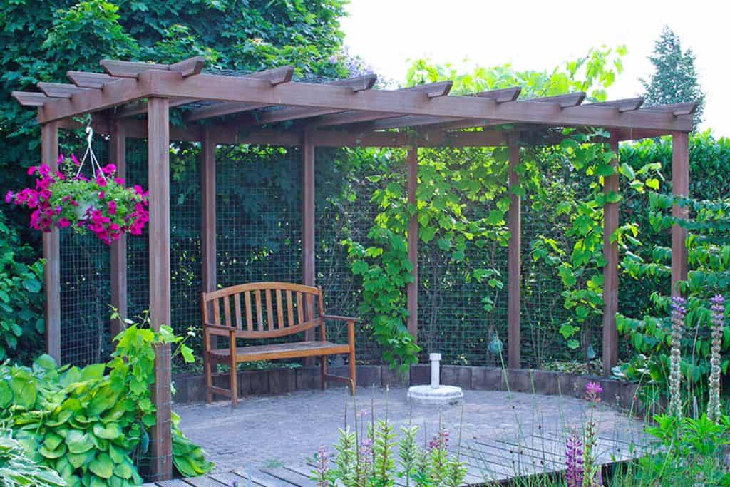 Low Maintenance Outdoor Composite Pergola Kits - UNIFLOOR